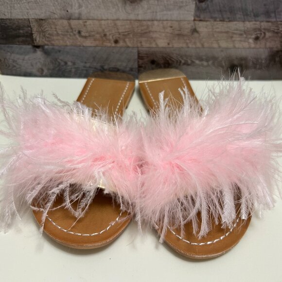 Chinese Laundry | Shoes | Chinese Laundry Womens Zoey Marabou Feather ...